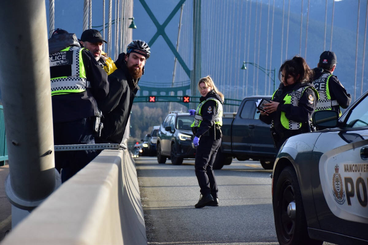 B.C. old-growth protesters spray-painted landmarks; celebrate global ...
